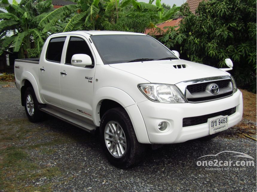 Toyota Hilux Vigo 2011 DOUBLE CAB (ปี 08-11) E Prerunner VN Turbo 2.5 เกียร์ธรรมดา สีขาว ...