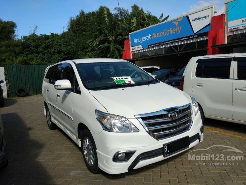 Jual Mobil Toyota Kijang Innova 2013 V Luxury 2.0 di DKI Jakarta ...