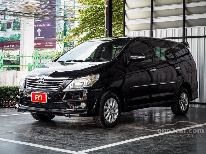 Toyota Innova 2014 V 2.0 in กรุงเทพและปริมณฑล Automatic Wagon สีดำ for ...