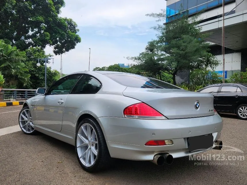 Jual Mobil BMW 645Ci 2005 4.4 di DKI Jakarta Automatic Coupe Silver Rp ...
