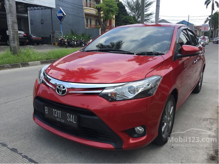 Jual Mobil Toyota Vios 2015 G 1.5 di DKI Jakarta Automatic Sedan Merah ...