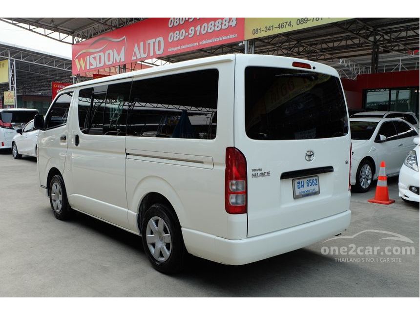 Toyota Hiace 2013 D4D 2.5 in กรุงเทพและปริมณฑล Manual Van สีขาว for ...