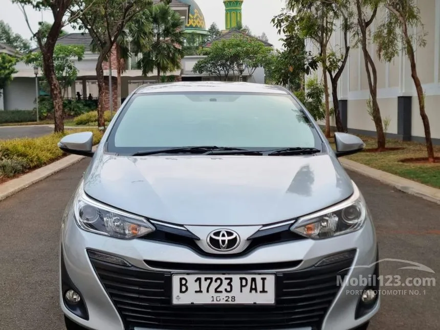 Jual Mobil Toyota Vios 2018 G 1.5 di Banten Automatic Sedan Silver Rp ...
