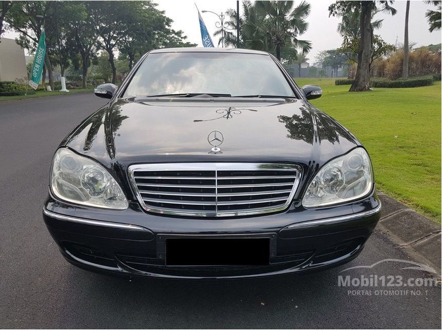 Jual Mobil Mercedes-Benz S280 2004 W220 2.8 di Jawa Timur Automatic Sedan Hitam Rp 210.000.000 ...