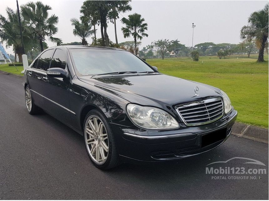 Jual Mobil Mercedes-Benz S280 2004 W220 2.8 di Jawa Timur Automatic Sedan Hitam Rp 210.000.000 ...