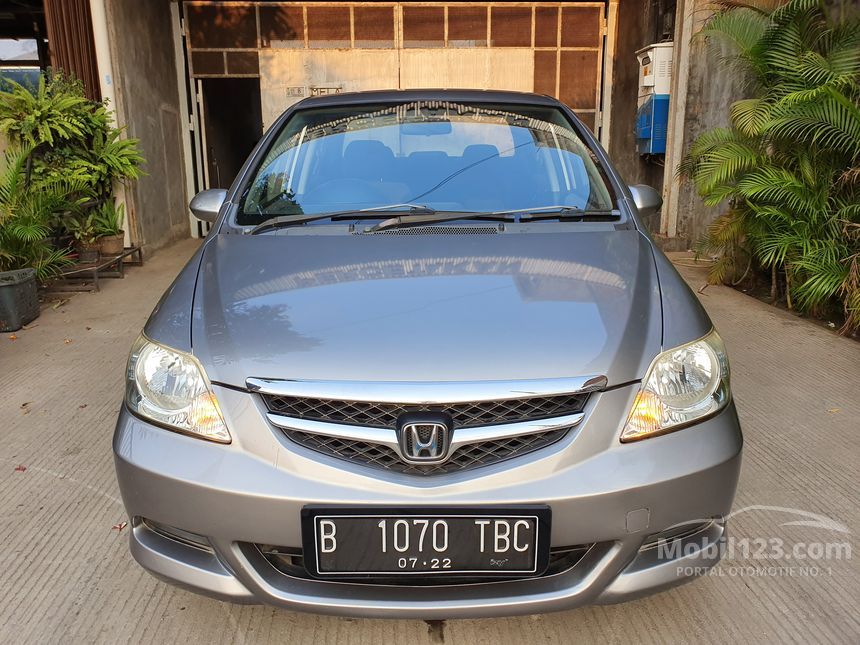 Jual Mobil Honda City 2007 VTEC 1.5 di Jawa Barat Automatic Sedan Abu ...