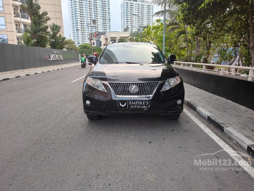 Jual Mobil Lexus RX350 2010 3.5 di DKI Jakarta Automatic SUV Hitam Rp ...