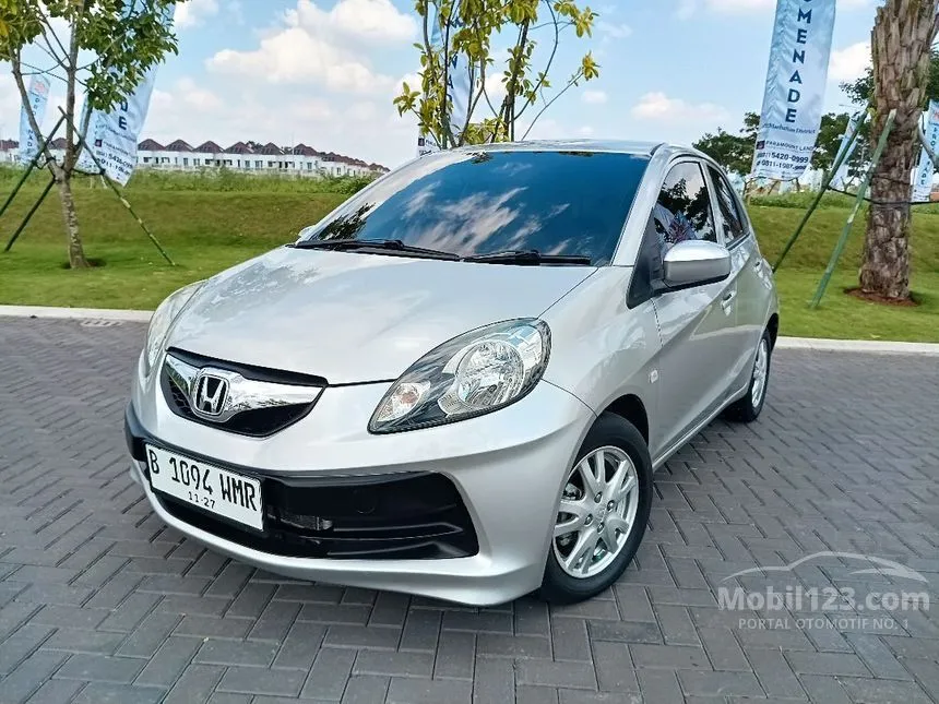 Jual Mobil Honda Brio 2013 Sports E 1.3 di Banten Automatic Hatchback Silver Rp 105.900.000 ...