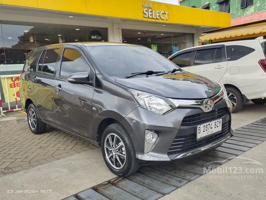 Jual Mobil Toyota Calya 2018 G 1.2 di Banten Automatic MPV Abu-abu Rp ...