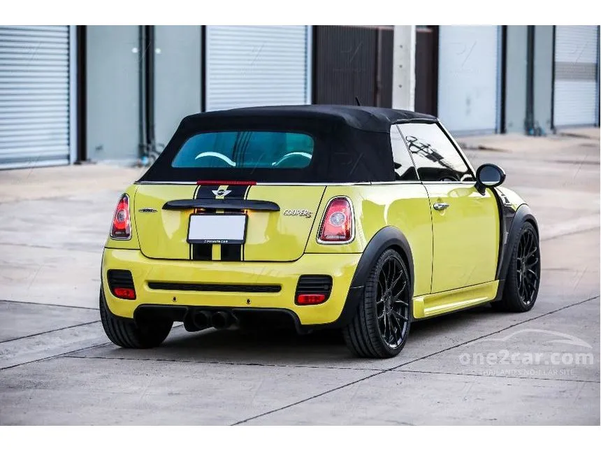Mini Cooper 2012 R57 Convertible S 1.6 เกียร์ธรรมดา สีเหลือง | One2car ...