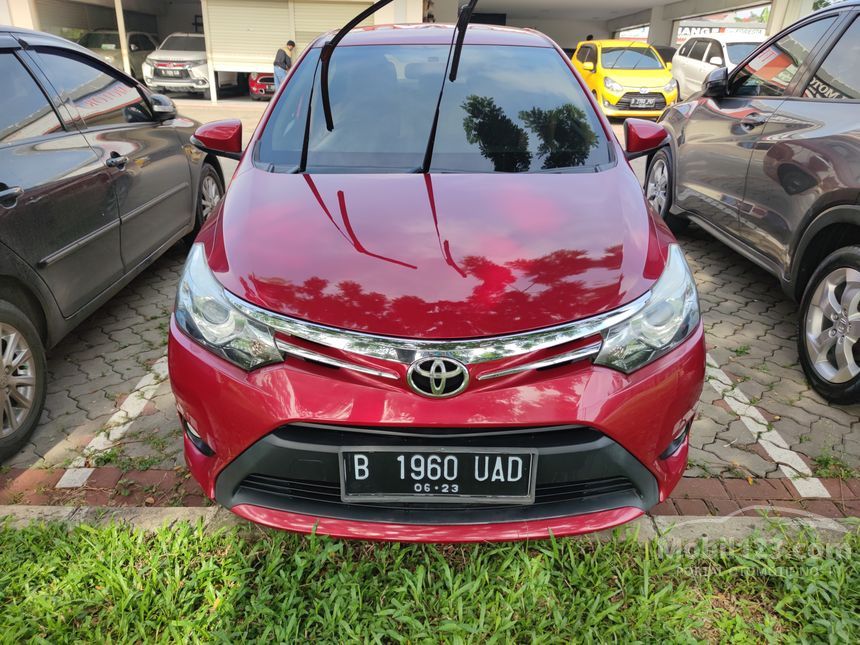 Jual Mobil Toyota Vios 2013 G 1.5 di Banten Automatic Sedan Merah Rp ...