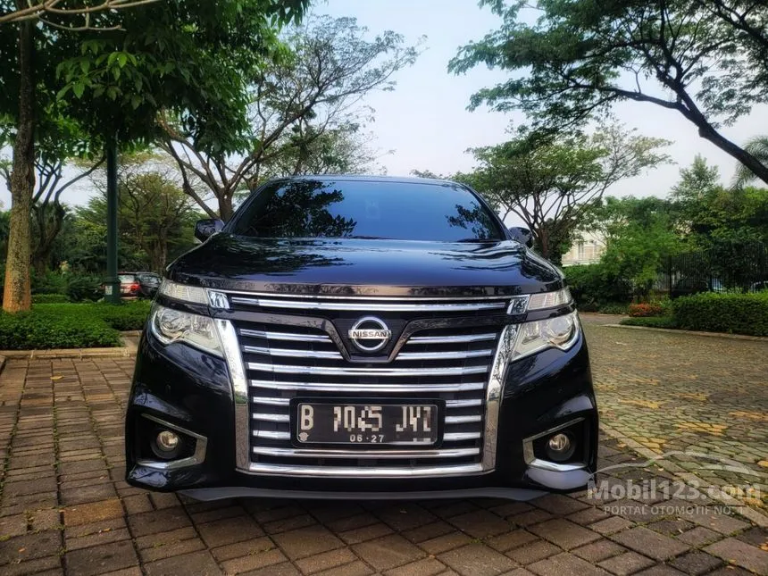 Jual Mobil Nissan Elgrand 2014 Highway Star 2.5 di Banten Automatic MPV Hitam Rp 340.000.000 ...