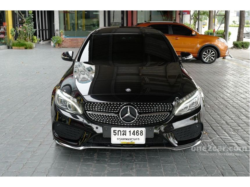 Mercedes-Benz C250 2015 W205 (ปี 14-19) W205 2.0 เกียร์อัตโนมัติ สีดำ ...