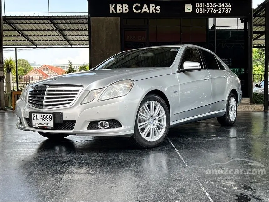 2010 Mercedes-Benz E200 CGI BlueEFFICIENCY 1.8 W212 (ปี 10-16) Sedan for sale on One2car