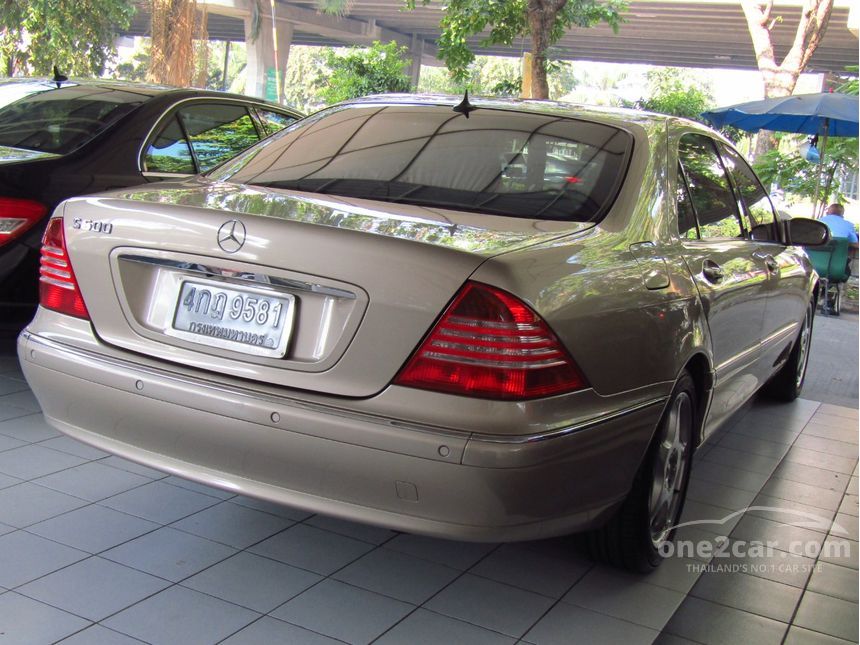 Mercedes-Benz S500 2001 L 5.0 in กรุงเทพและปริมณฑล Automatic Sedan สี ...