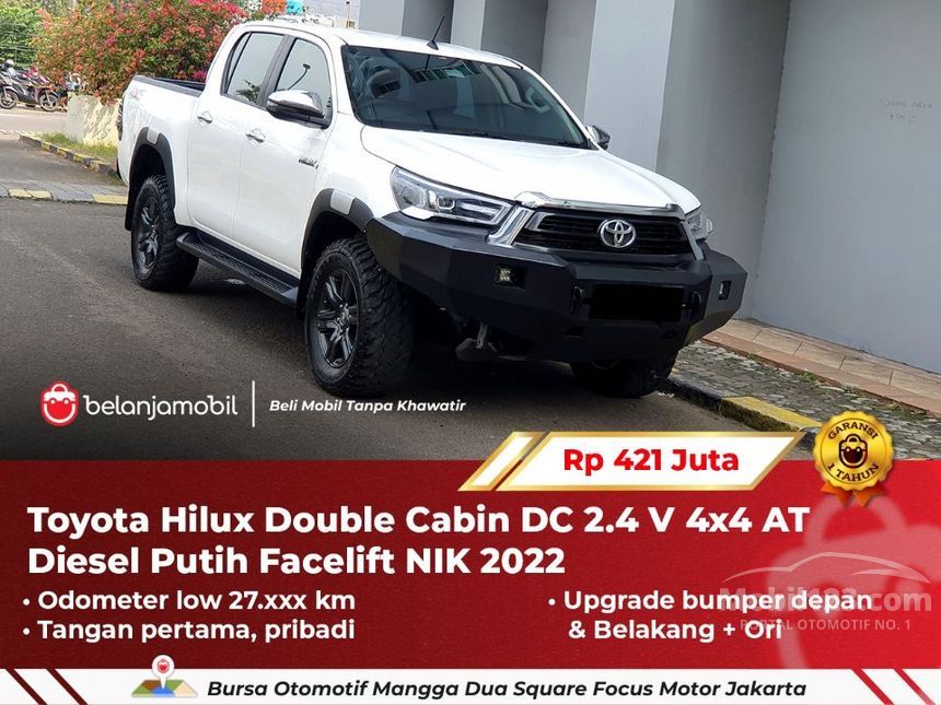 Jual Mobil Toyota Hilux 2022 V Double Cab 4X4 2.4 di DKI Jakarta ...