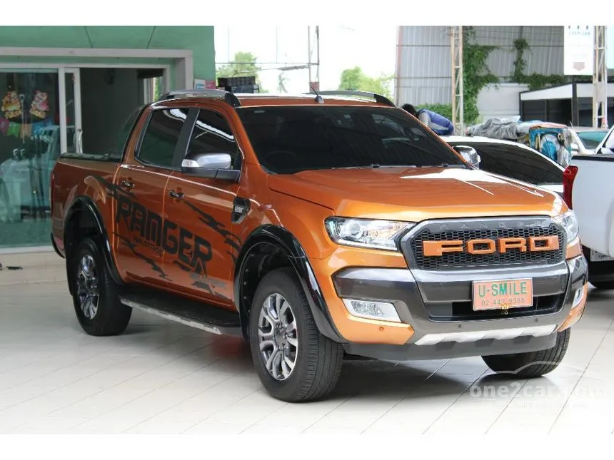 2017 Ford Ranger 3.2 DOUBLE CAB (ปี 15-21) WildTrak 4WD Pickup for sale ...
