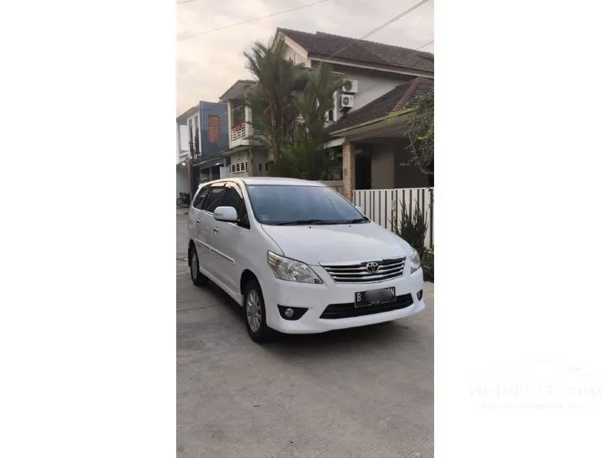 Jual Mobil Toyota Kijang Innova 2012 V 2.0 di Jawa Barat Automatic MPV Putih Rp 168.000.000 ...