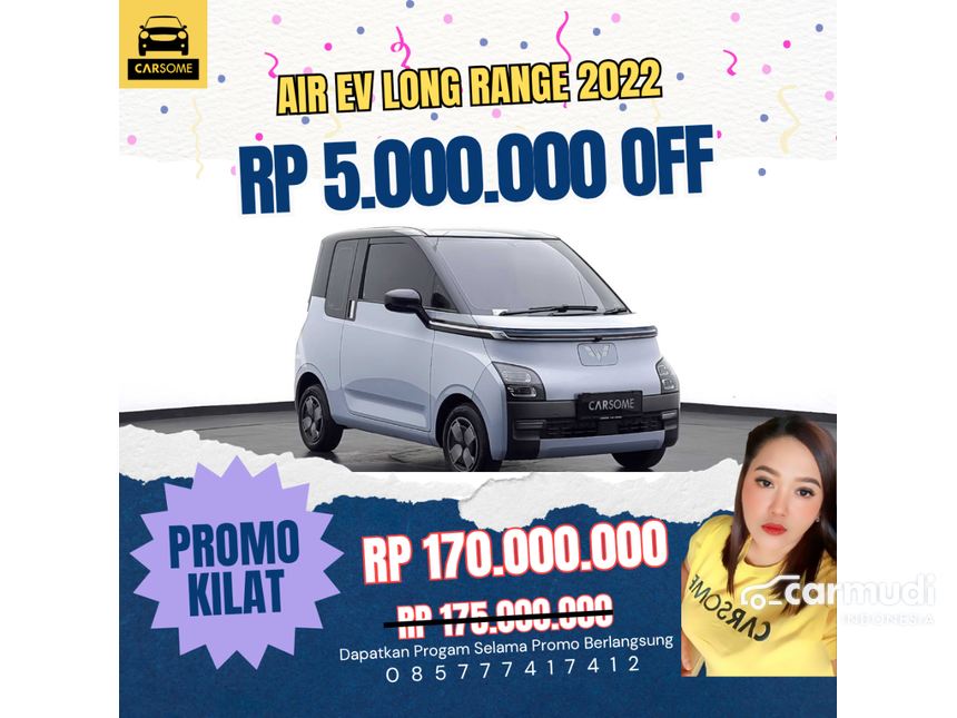 Wuling Air EV 2022 Long Range in Jawa Barat Automatic Hatchback Others ...
