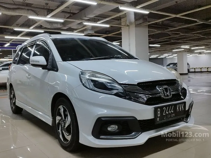 Jual Mobil Honda Mobilio 2015 RS 1.5 di DKI Jakarta Automatic MPV Putih ...