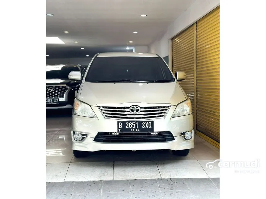 Jual Mobil Toyota Kijang Innova 2012 V Luxury 2.0 di DKI Jakarta ...