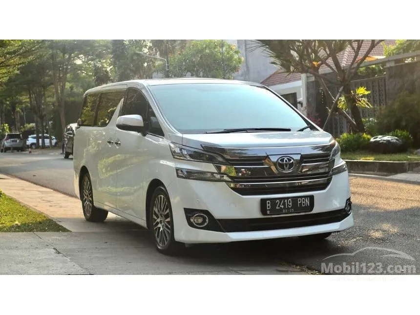 Jual Mobil Toyota Vellfire 2015 G 2.5 di DKI Jakarta Automatic Van ...
