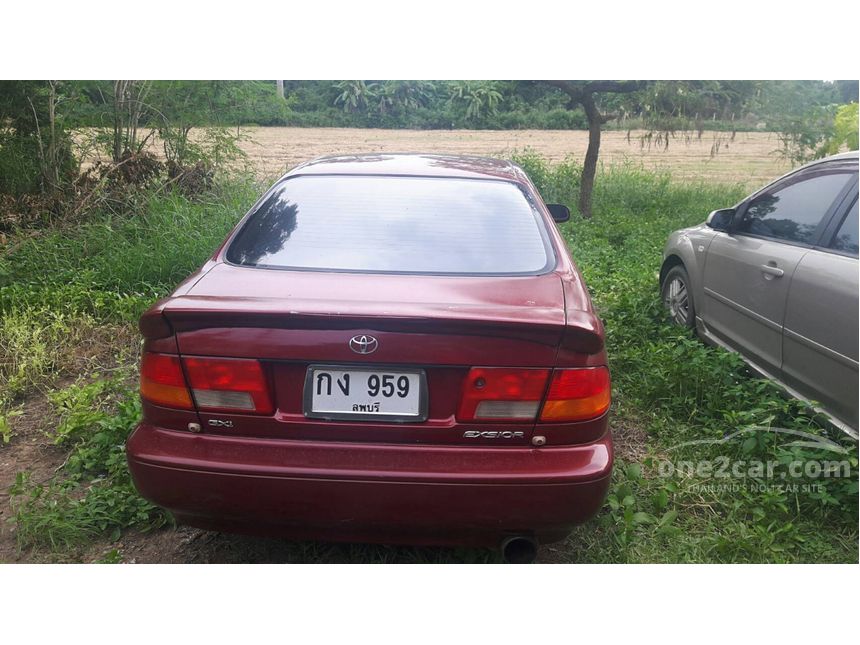 Toyota Corona 1996 Exsior (ปี 96-99) Exsior GXi 1.6 เกียร์ธรรมดา สีแดง ...