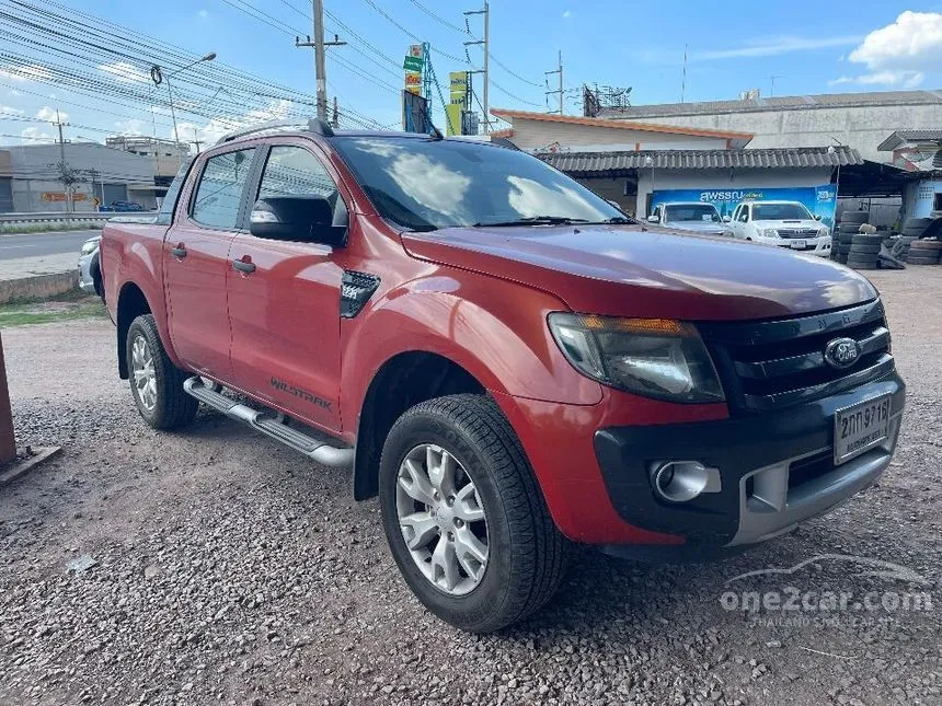 2014 Ford Ranger 2.2 DOUBLE CAB (ปี 12-15) WildTrak 4WD Pickup for sale ...