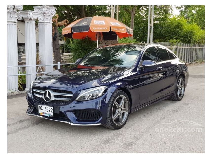 Mercedes-Benz C300 2015 Blue TEC HYBRID AMG Dynamic 2.1 in กรุงเทพและ ...