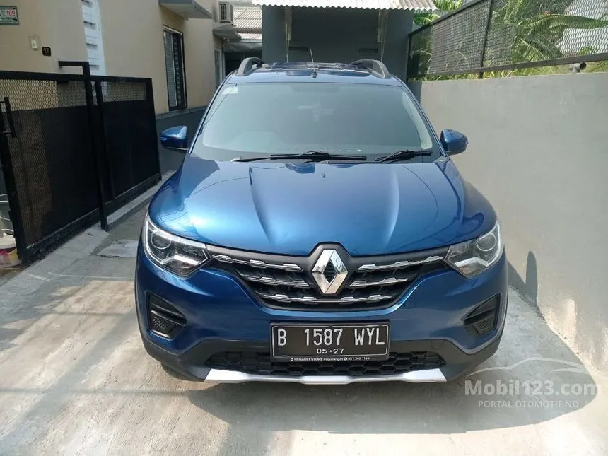 Jual Mobil Renault Triber 2020 RXT 1.0 di DKI Jakarta Manual Wagon Biru ...