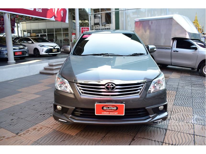 Toyota Innova 2015 V 2.0 in กรุงเทพและปริมณฑล Automatic Wagon สีเทา for ...