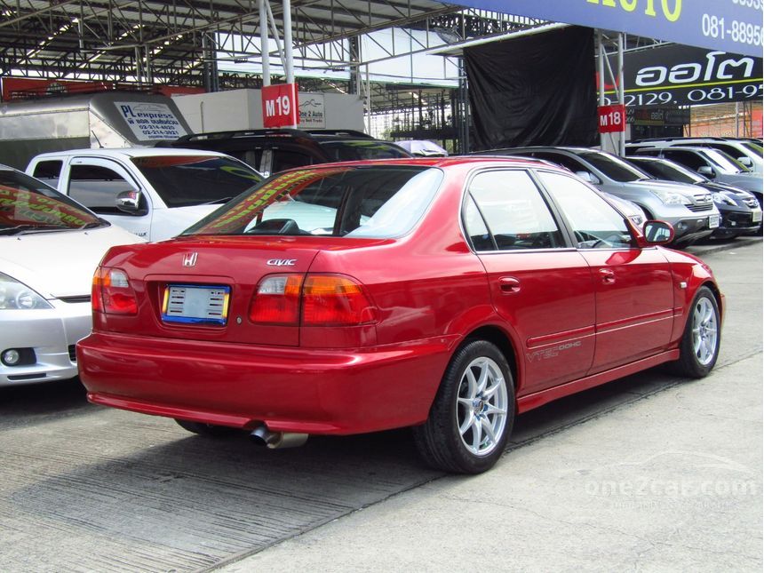 Honda Civic 2002 EXi 1.6 in กรุงเทพและปริมณฑล Automatic Sedan สีแดง for ...