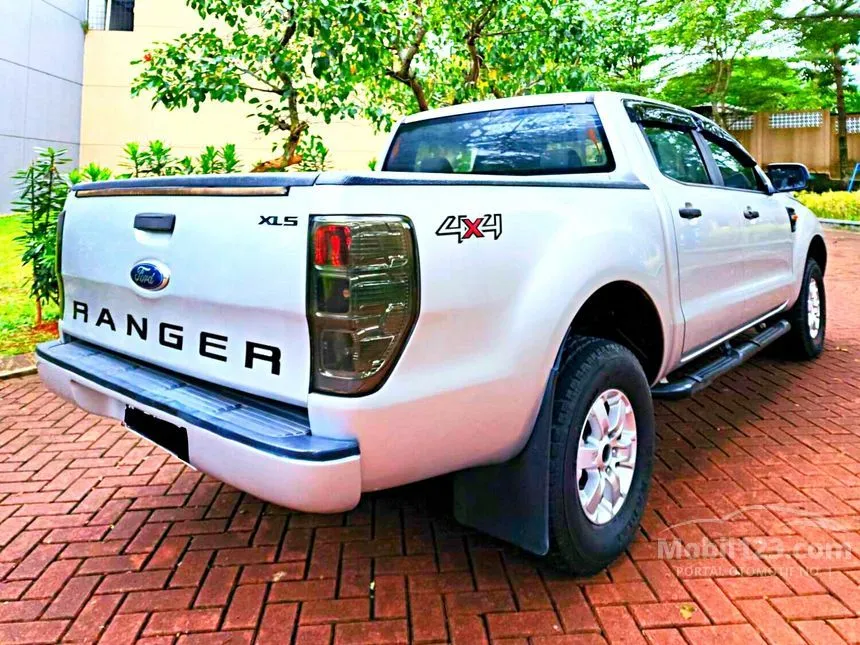 Jual Mobil Ford Ranger 2014 XLS 2.2 di Banten Manual Pick-up Silver Rp ...