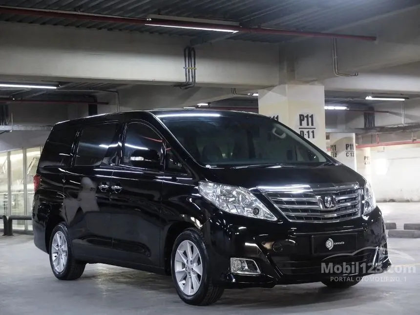 Jual Mobil Toyota Alphard 2013 G G 2.4 di DKI Jakarta Automatic MPV Hitam Rp 370.000.000 ...