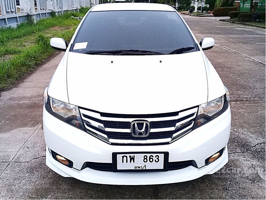 Honda City 2013 (ปี 08-14) V CNG 1.5 เกียร์อัตโนมัติ สีขาว | One2car.com ศูนย์รวมรถใหม่และรถมือ ...