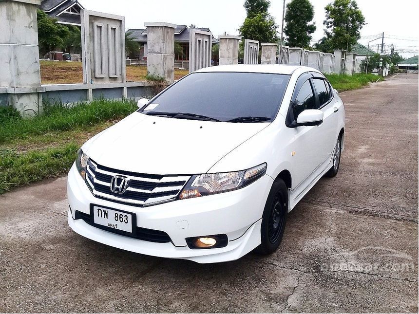 Honda City 2013 (ปี 08-14) V CNG 1.5 เกียร์อัตโนมัติ สีขาว | One2car.com ศูนย์รวมรถใหม่และรถมือ ...