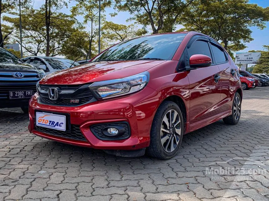 Jual Mobil Honda Brio 2020 RS 1.2 di Banten Automatic Hatchback Merah ...