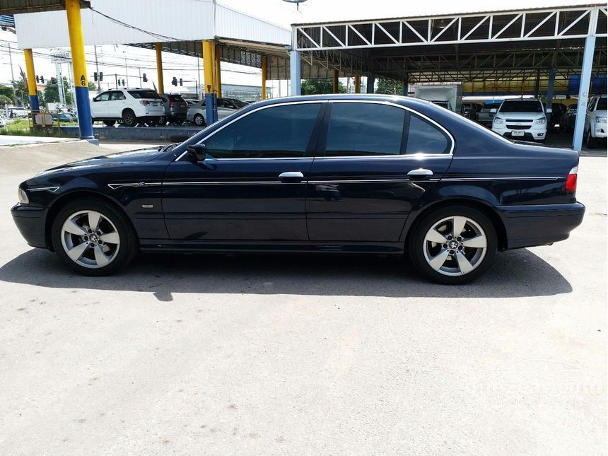 BMW 523i 2002 Comfort 2.4 in ภาคตะวันตก Automatic Sedan สีน้ำเงิน for 305,000 Baht - 4015125 ...