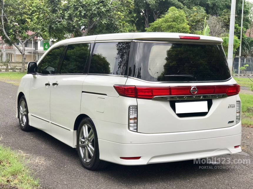 Jual Mobil Nissan Elgrand 2013 Highway Star 2.5 di DKI Jakarta Automatic MPV Putih Rp 355.000. ...