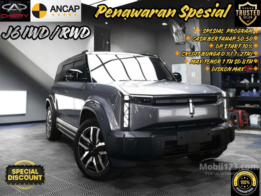 Jual Mobil Chery Omoda J6 2025 EV IWD di DKI Jakarta Automatic SUV Abu ...
