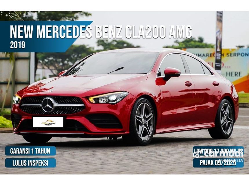 Mercedes-Benz CLA200 2018 AMG 1.6 in Banten Automatic Coupe Red for Rp 535.000.000 - 16690525 ...