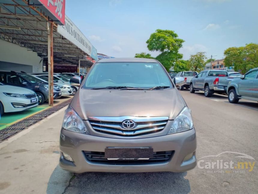 Toyota Innova 2011 G 2.0 in Johor Automatic MPV Grey for RM 34,800 ...