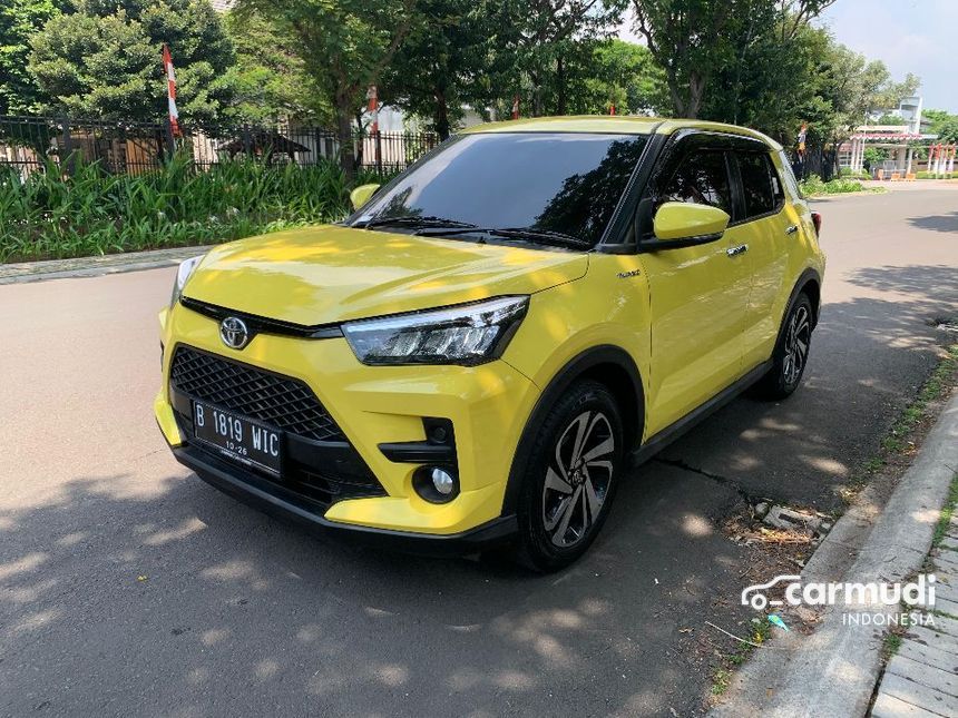 Toyota Raize 2021 T G (1 Tone) 1.0 in DKI Jakarta Automatic SUV Yellow ...