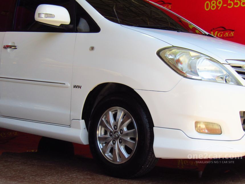 Toyota Innova 2010 V 2.0 in กรุงเทพและปริมณฑล Automatic Wagon สีขาว for ...