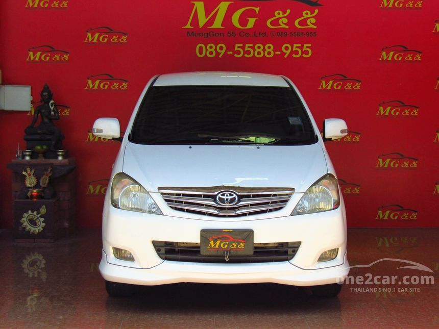 Toyota Innova 2010 V 2.0 in กรุงเทพและปริมณฑล Automatic Wagon สีขาว for ...