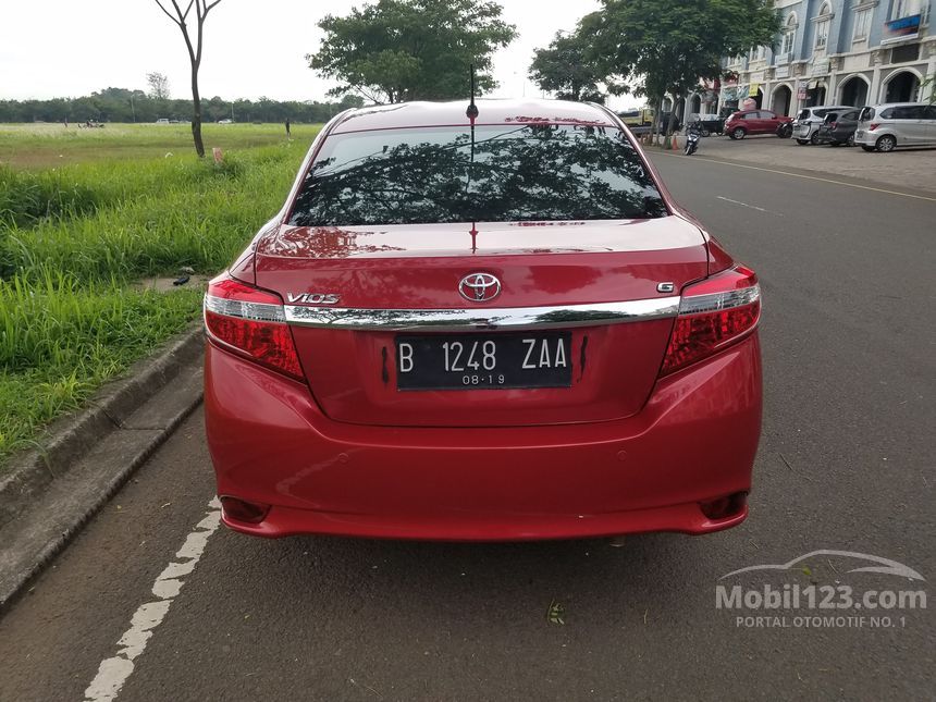 Jual Mobil Toyota Vios 2014 G 1.5 di DKI Jakarta Automatic Sedan Merah ...