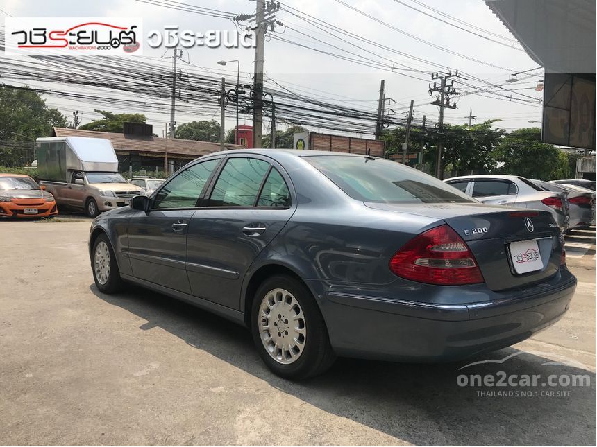 Mercedes-Benz E200 Kompressor 2004 Elegance 1.8 in กรุงเทพและปริมณฑล ...