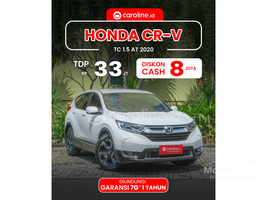 Jual Mobil Honda CR-V 2020 Turbo 1.5 di Jawa Barat Automatic SUV Putih ...