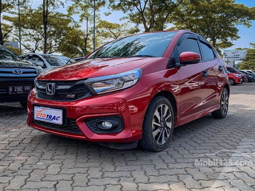 Jual Mobil Honda Brio 2020 RS 1.2 di Banten Automatic Hatchback Merah ...