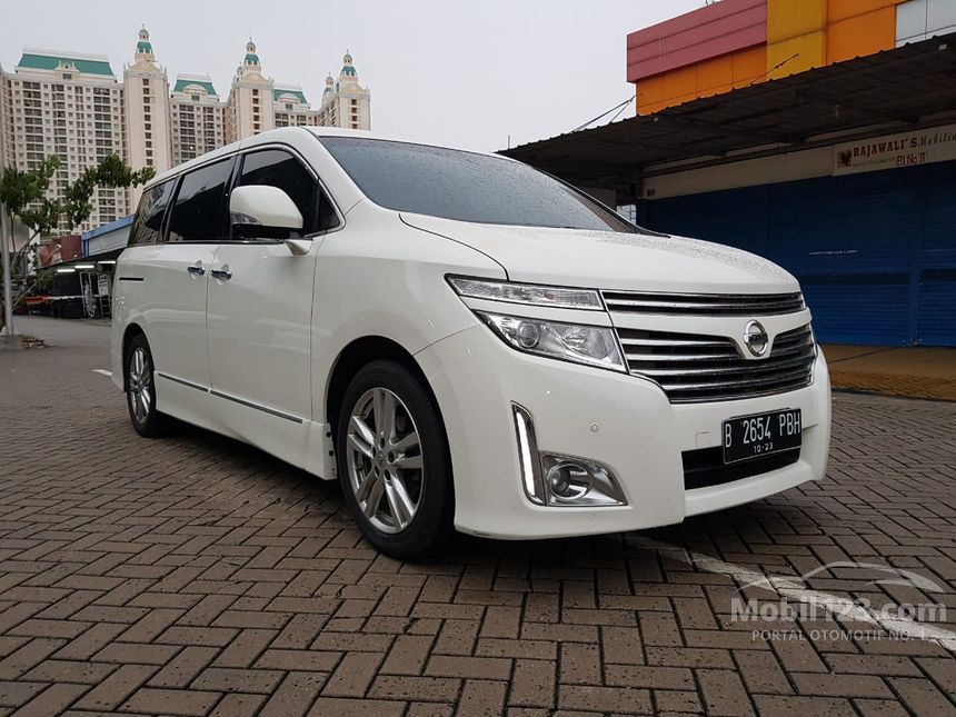 Jual Mobil Nissan Elgrand 2013 Highway Star 2.5 di DKI Jakarta Automatic MPV Putih Rp 310.000. ...